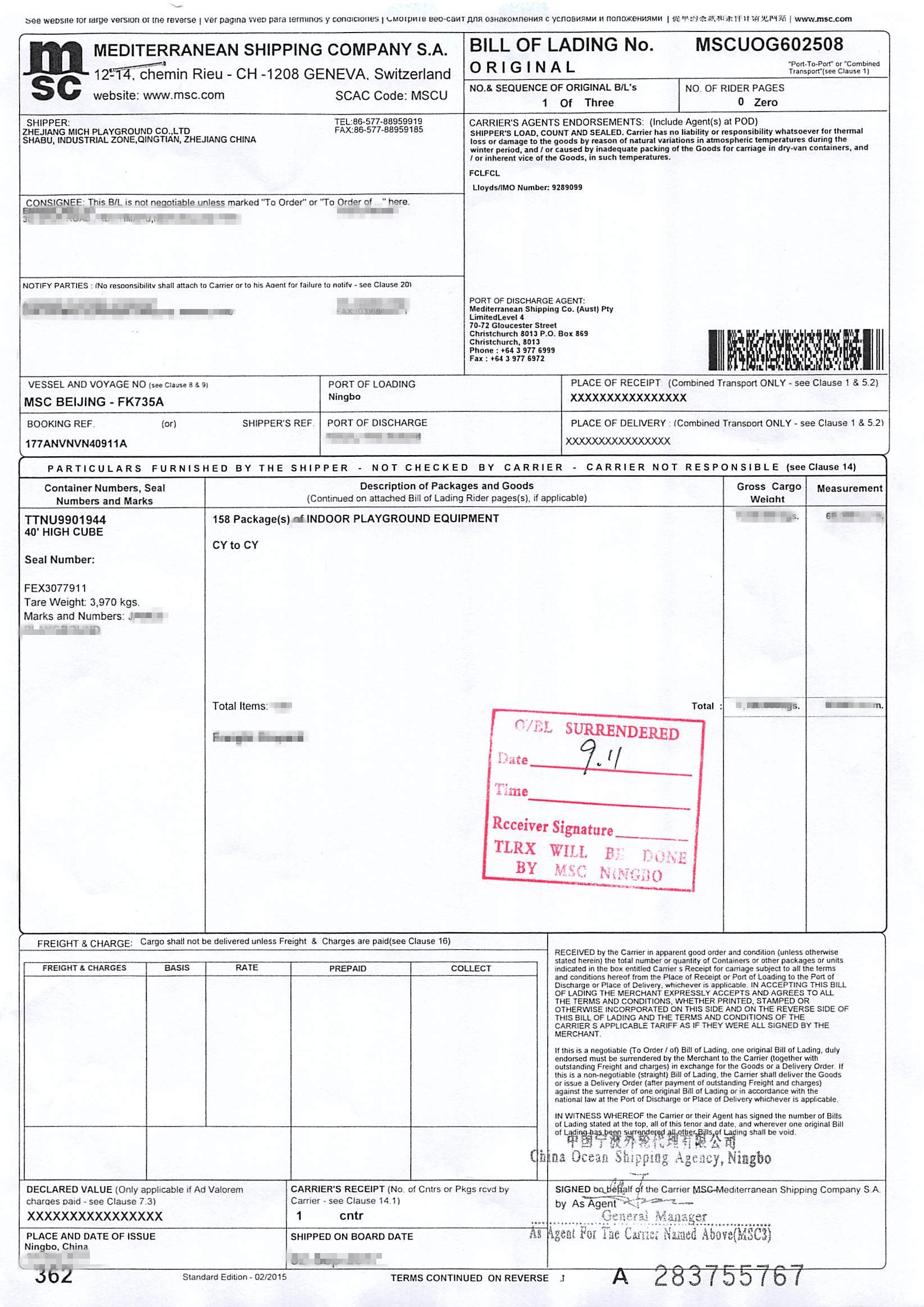How to import playgrounds from China? - Mich Playground